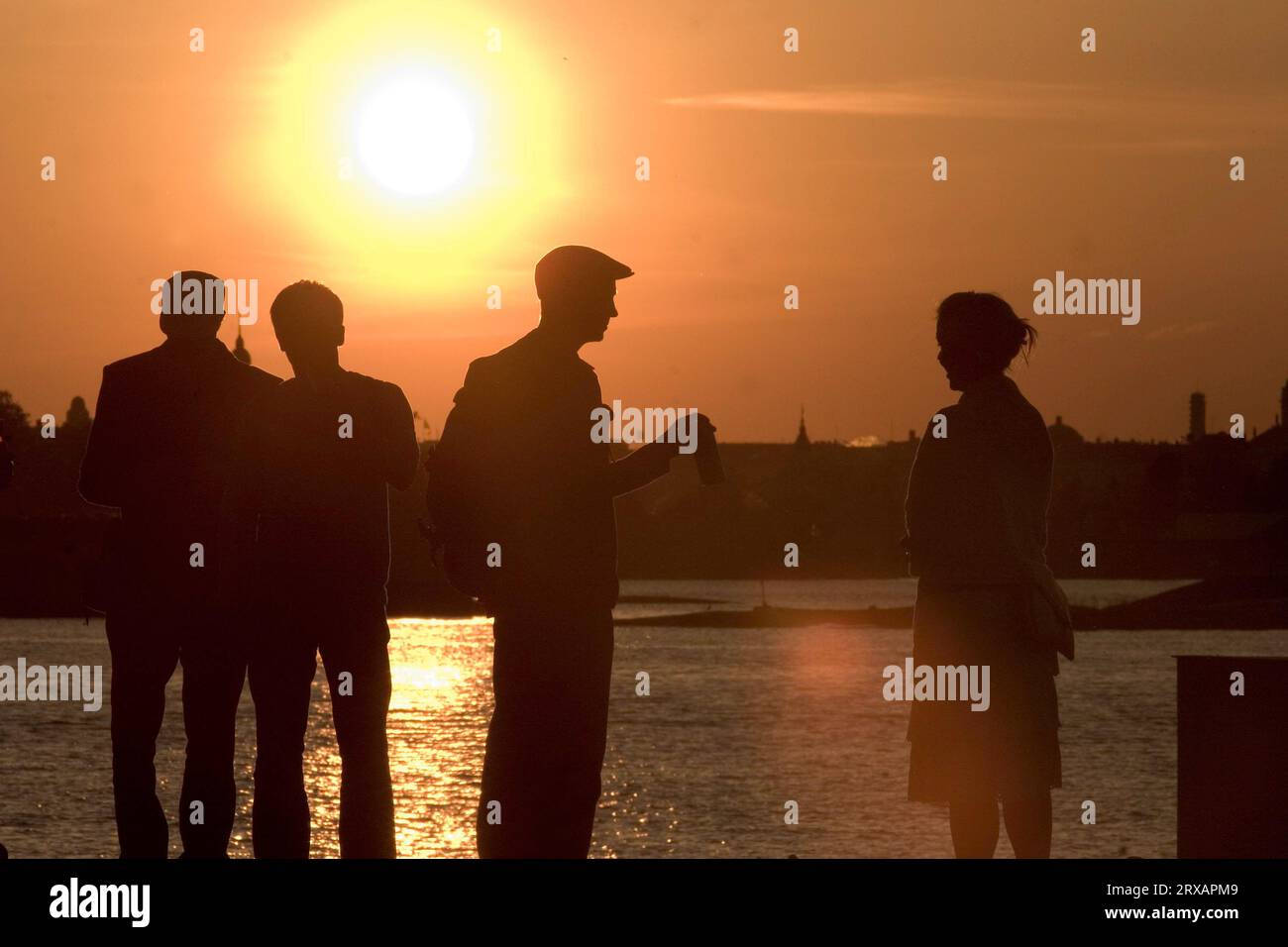 White Nights in Helsinki Stock Photo - Alamy