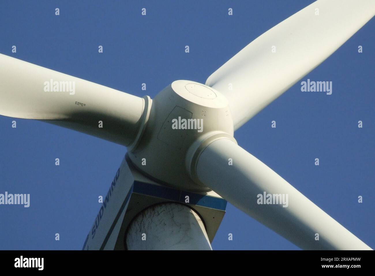 Rotor blades wind turbine Stock Photo - Alamy