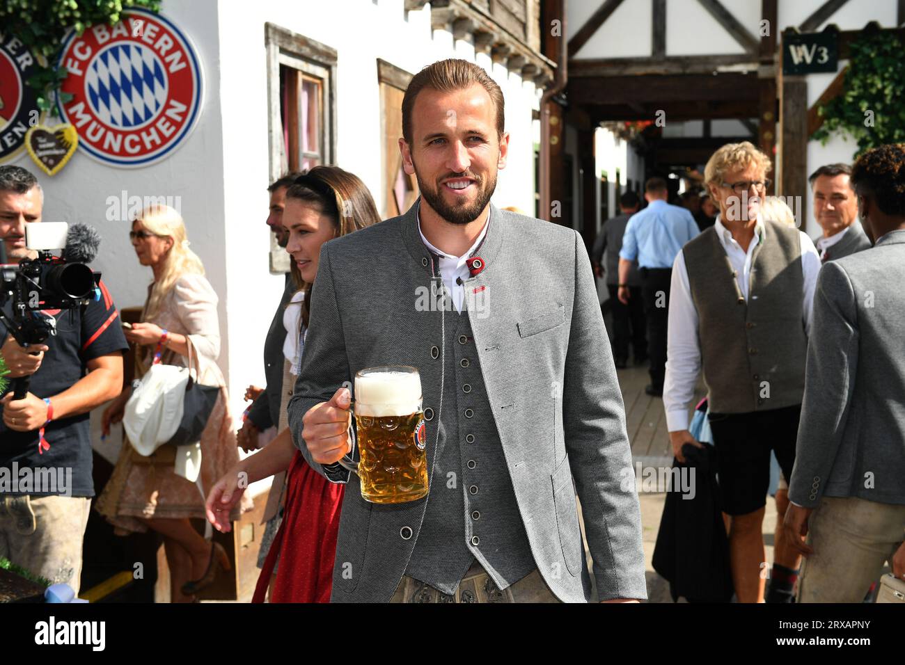 Munich, Germany. 24th Sep, 2023. Harry Kane from FC Bayern Munich ...