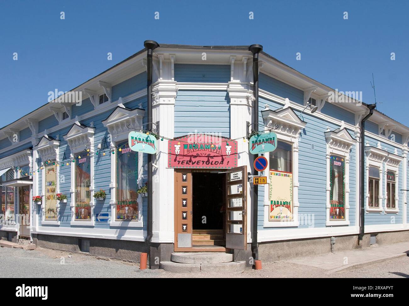 World Heritage Wooden House Town Rauma in Finland, the largest ...