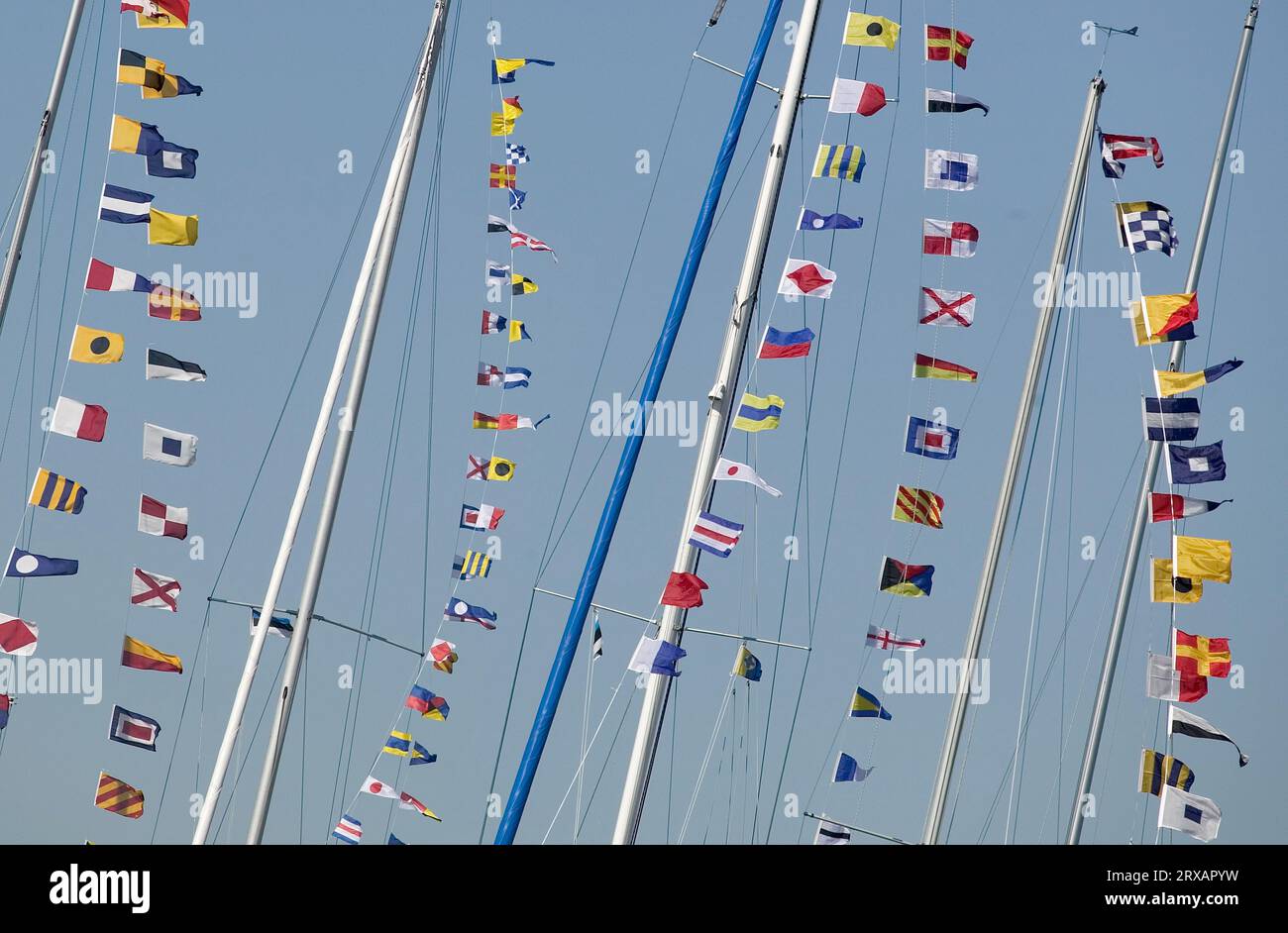 Boat signal flag hi-res stock photography and images - Alamy