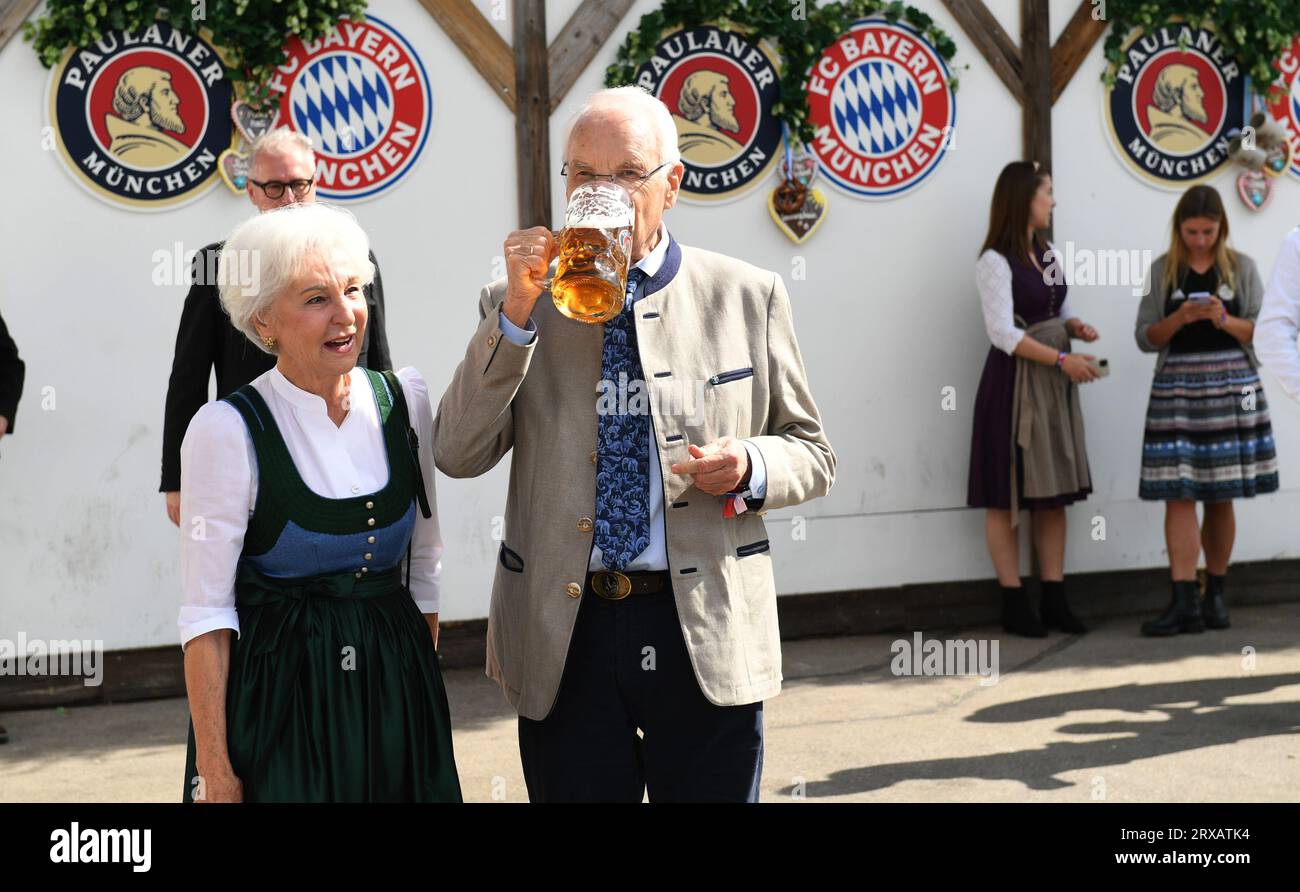 Munich, Germany. 24th Sep, 2023. Edmund Stoiber, former Bavarian Prime ...