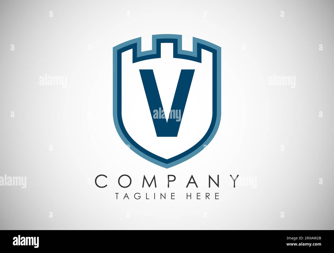 English Alphabet With Castle Logo Design Vector. Graphic Alphabet ...