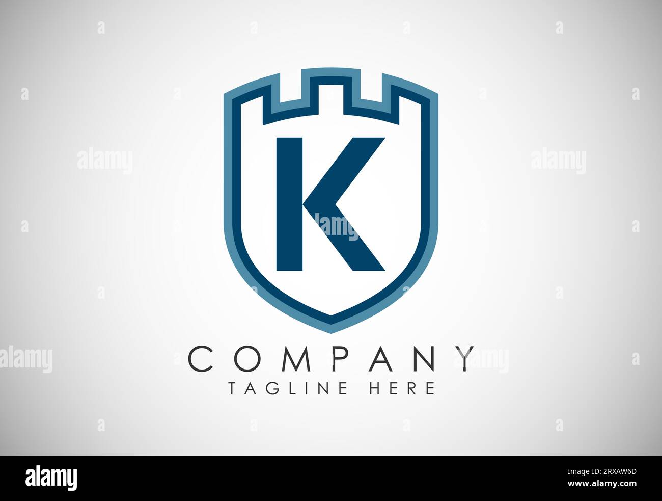 English Alphabet With Castle Logo Design Vector. Graphic Alphabet ...