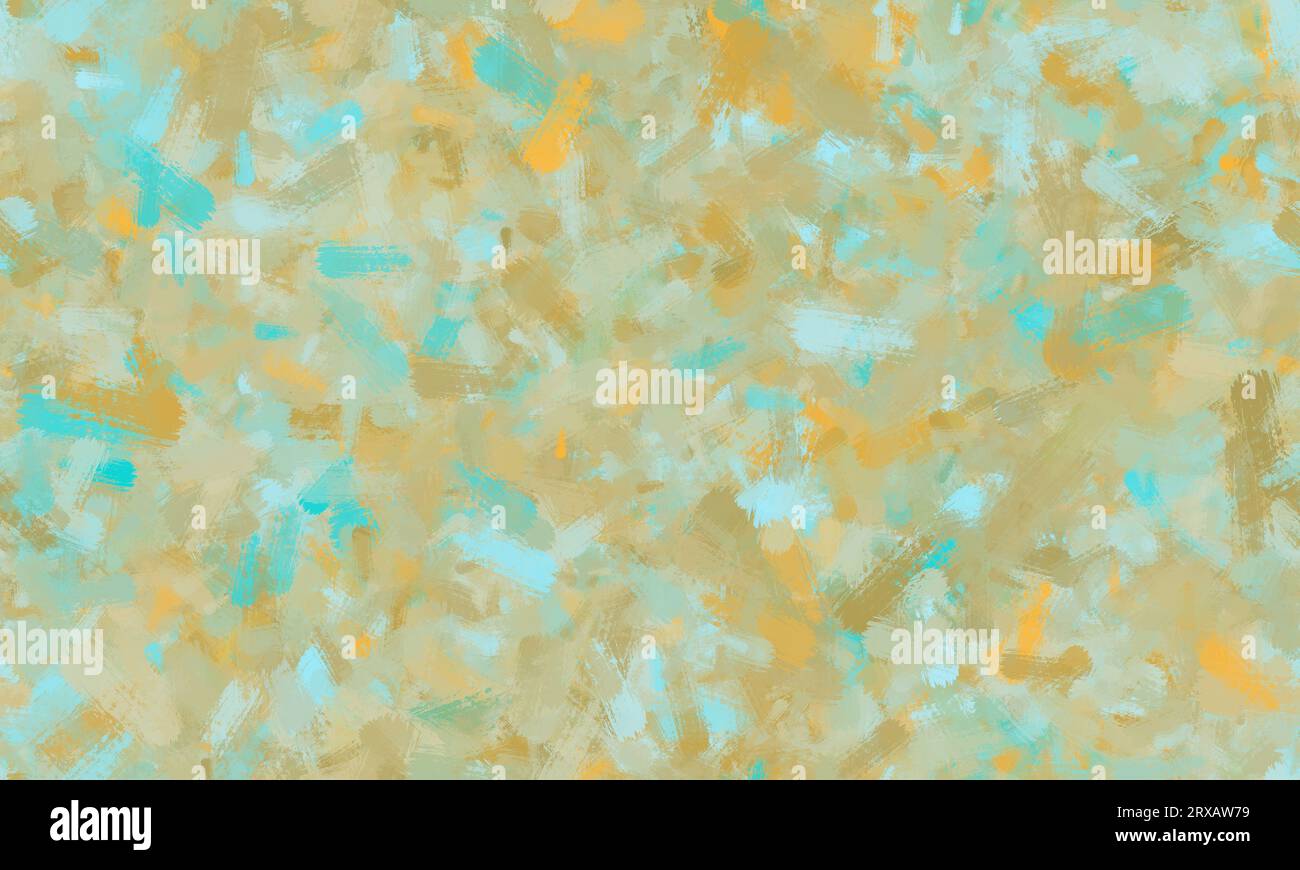 Multicolored random brush strokes on the white background.Seamless ...