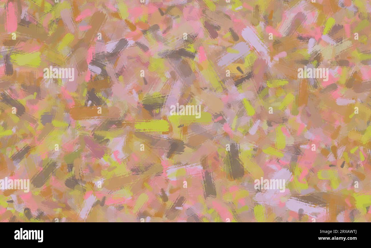 Random brush strokes, pastel colors. Seamless pattern. Design for ...