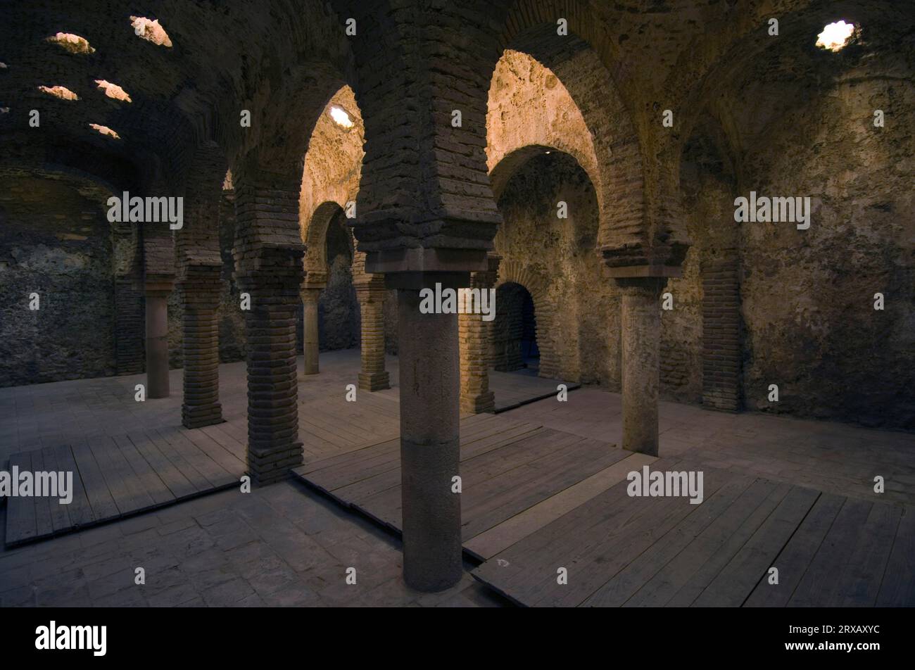 Banos Arabe, Arab Baths, Ronda, Andalusia, Spain Stock Photo - Alamy