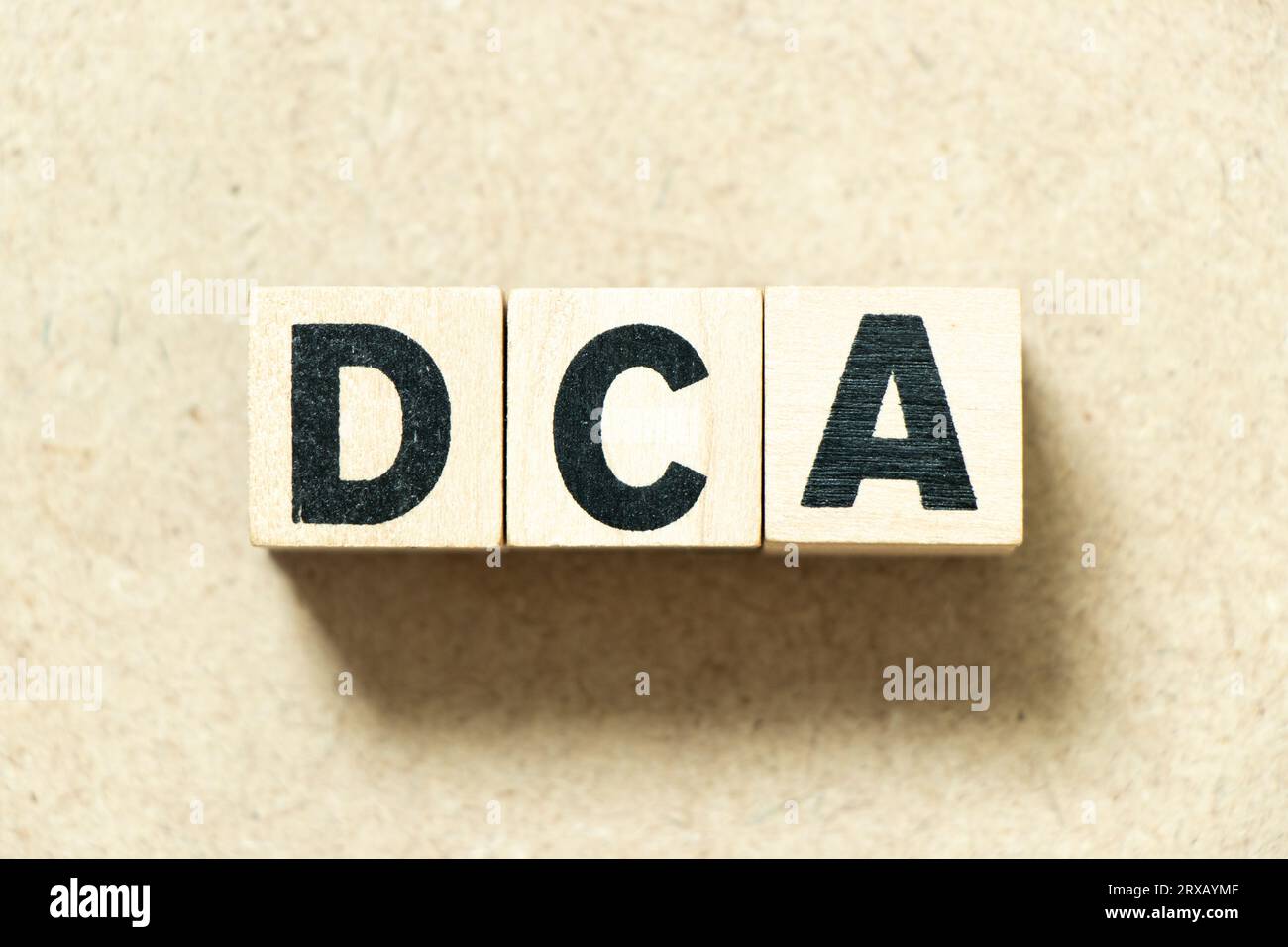 Dca alphabet hi-res stock photography and images - Alamy