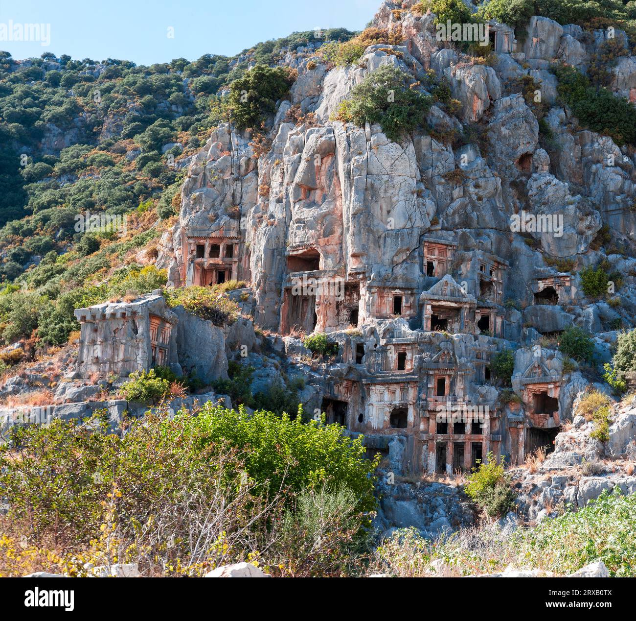 The submerged city of Kekova, Antalya, Turkey Stock Photo - Alamy