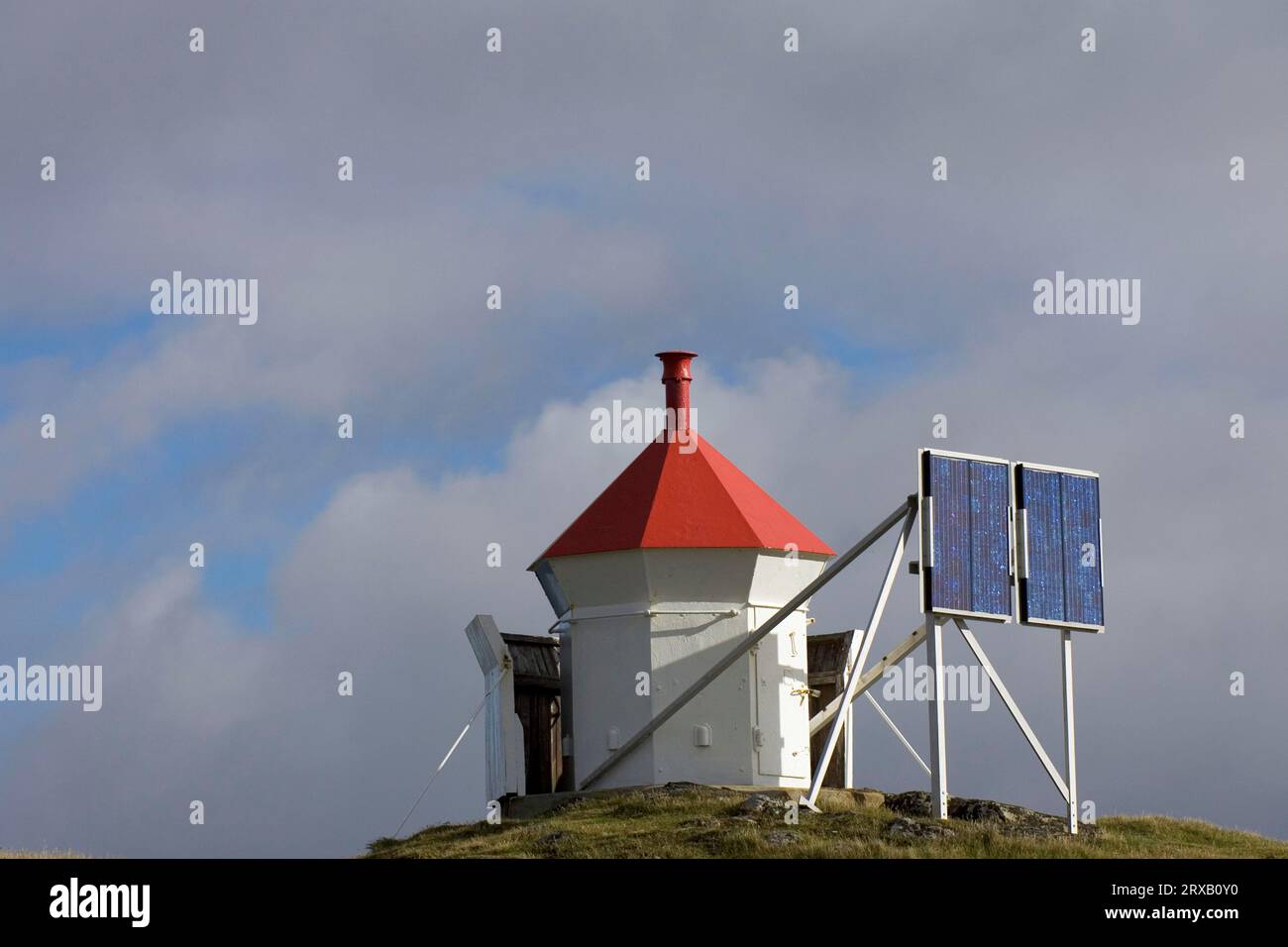 Beacon, Vardo, Varanger Peninsula, Varangerfjord, Norway Stock Photo ...