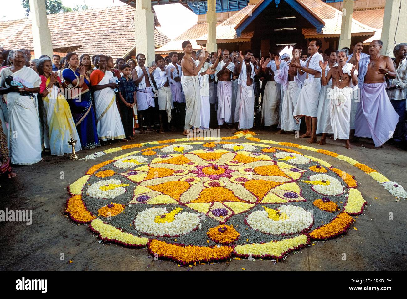 Onam celebrations in Parthasarathy Temple, Aranmula, Kerala, South ...