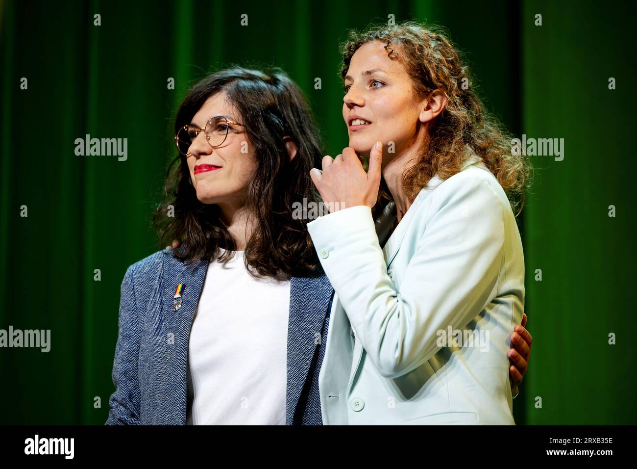 DEN BOSCH - Ines Kostic (l) and Christine Teunissen during a party ...