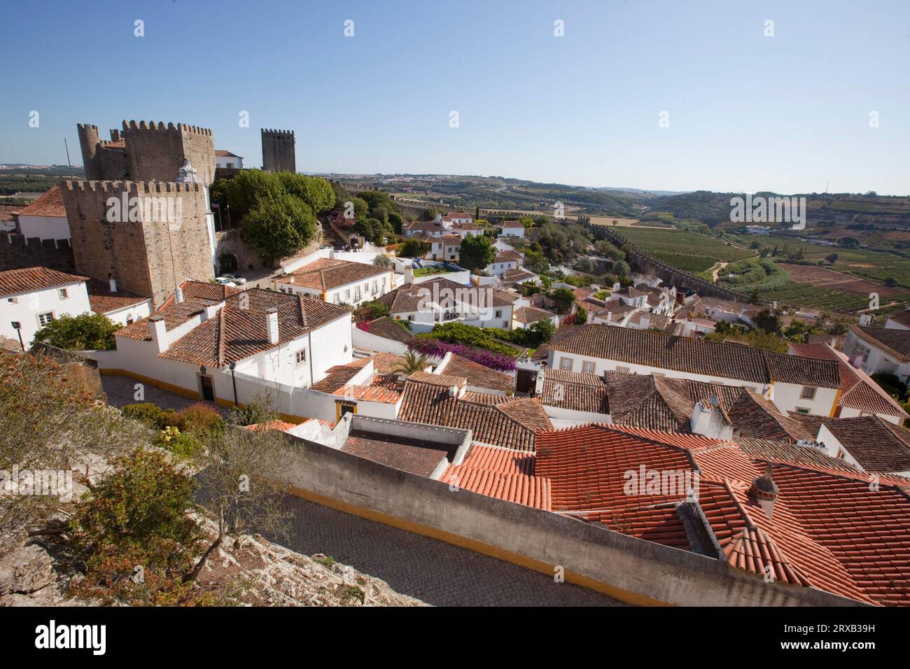 Medieval city obidos leiria hi-res stock photography and images - Alamy
