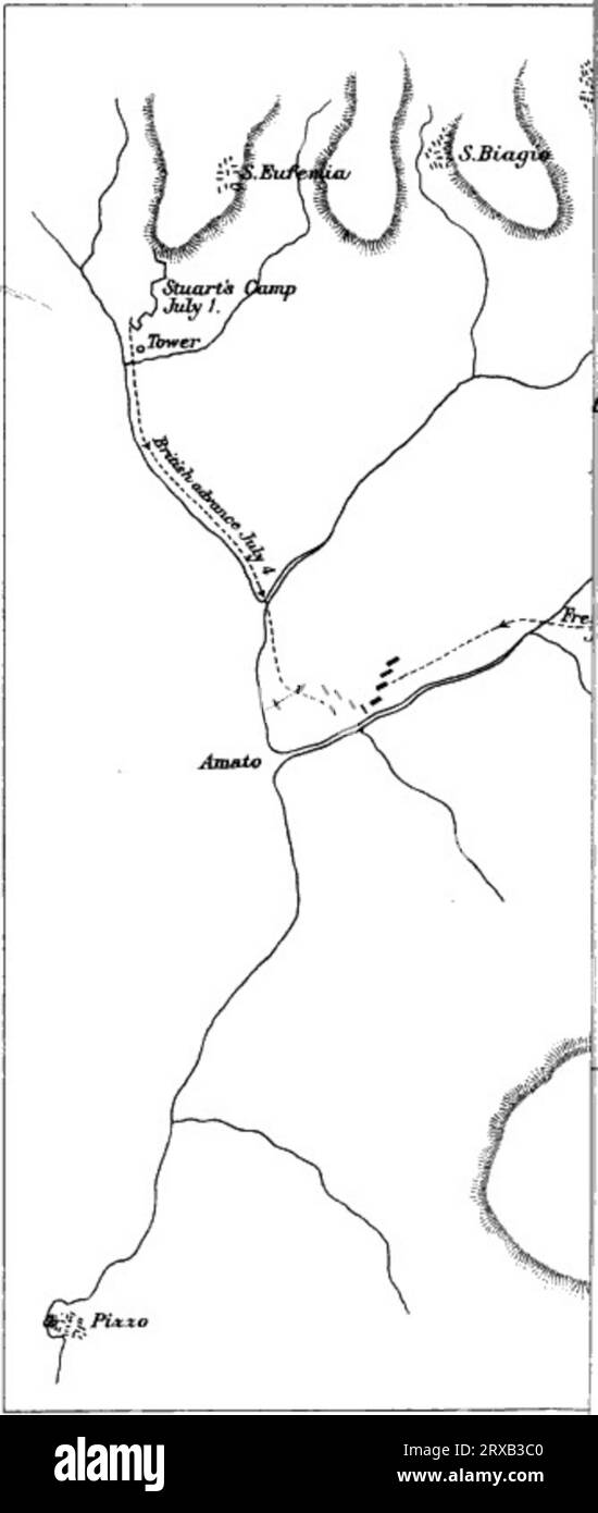 Battle of Maida Stock Photo - Alamy