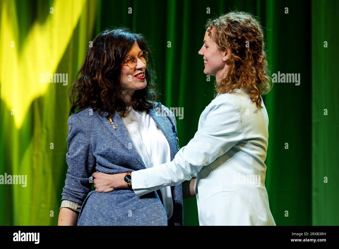 DEN BOSCH - Ines Kostic (l) and Christine Teunissen during a party ...