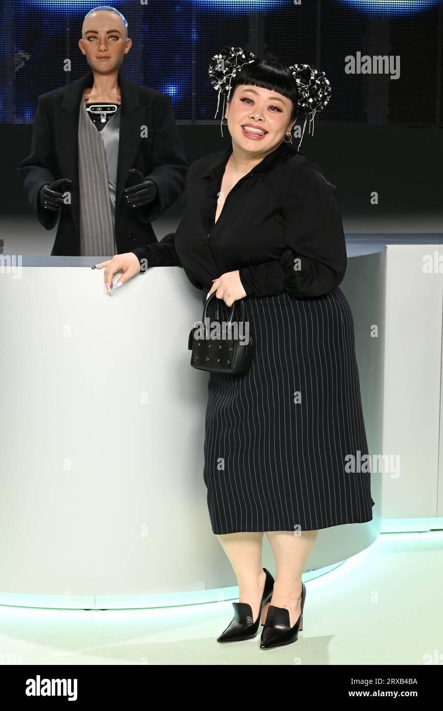 Milan, Italy. 22nd Sep, 2023. Naomi Watanabe attends Boss Fashion Show ...