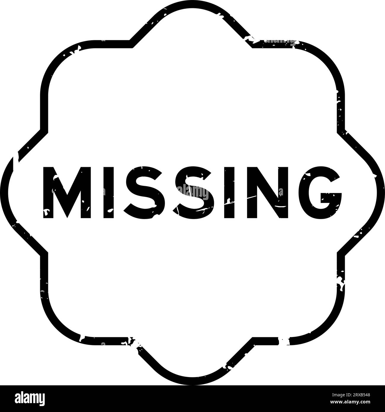 Absent vector vectors Black and White Stock Photos & Images - Alamy