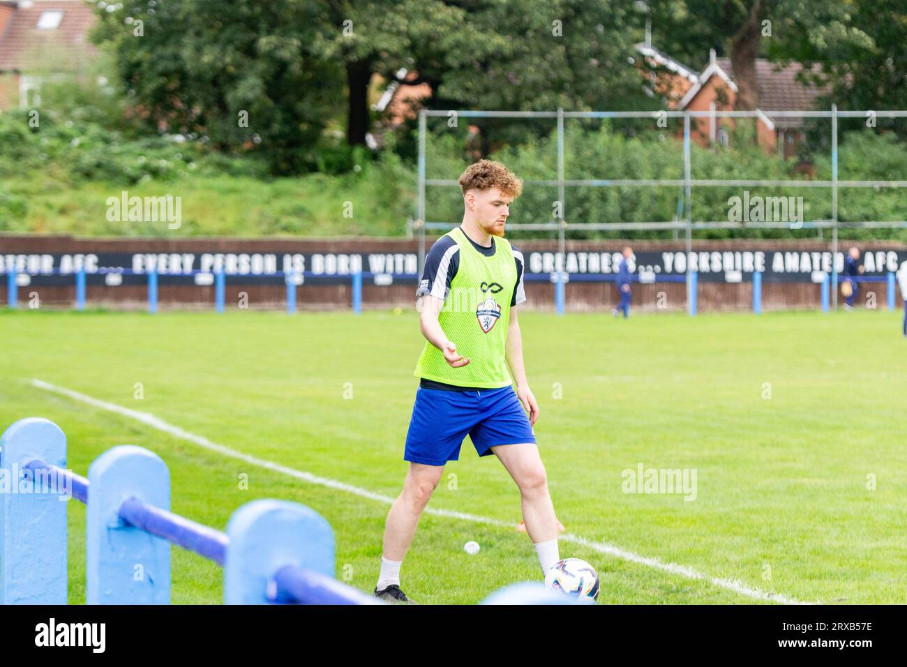 Leeds, United Kingdom, 23 September 2023, Jake Boyd Warming Up, Credit ...