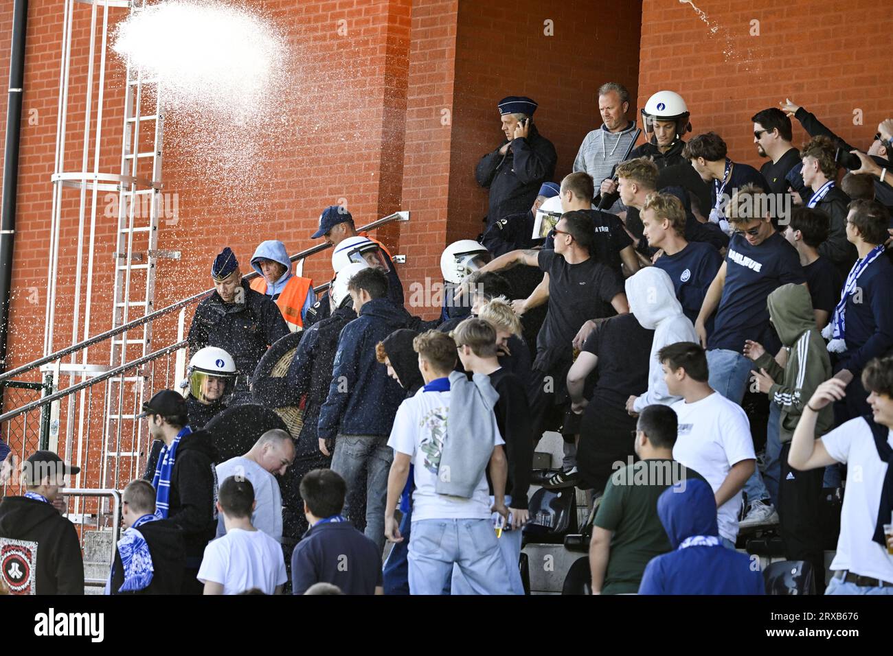 Gent, Belgium. 24th Sep, 2023. Illustration picture shows tension ...