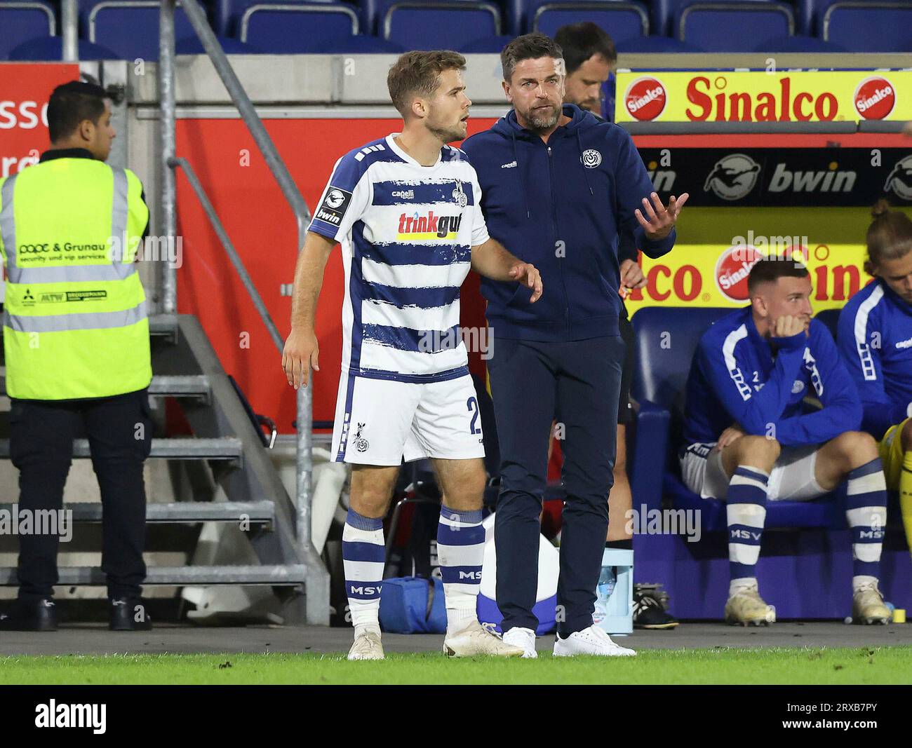 Duisburg, Deutschland. 15th Sep, 2023. firo: 09/15/2023, football ...