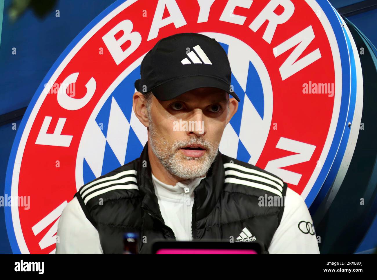 München, Deutschland 24. September 2023: Fussball, Herren, Bundesliga ...