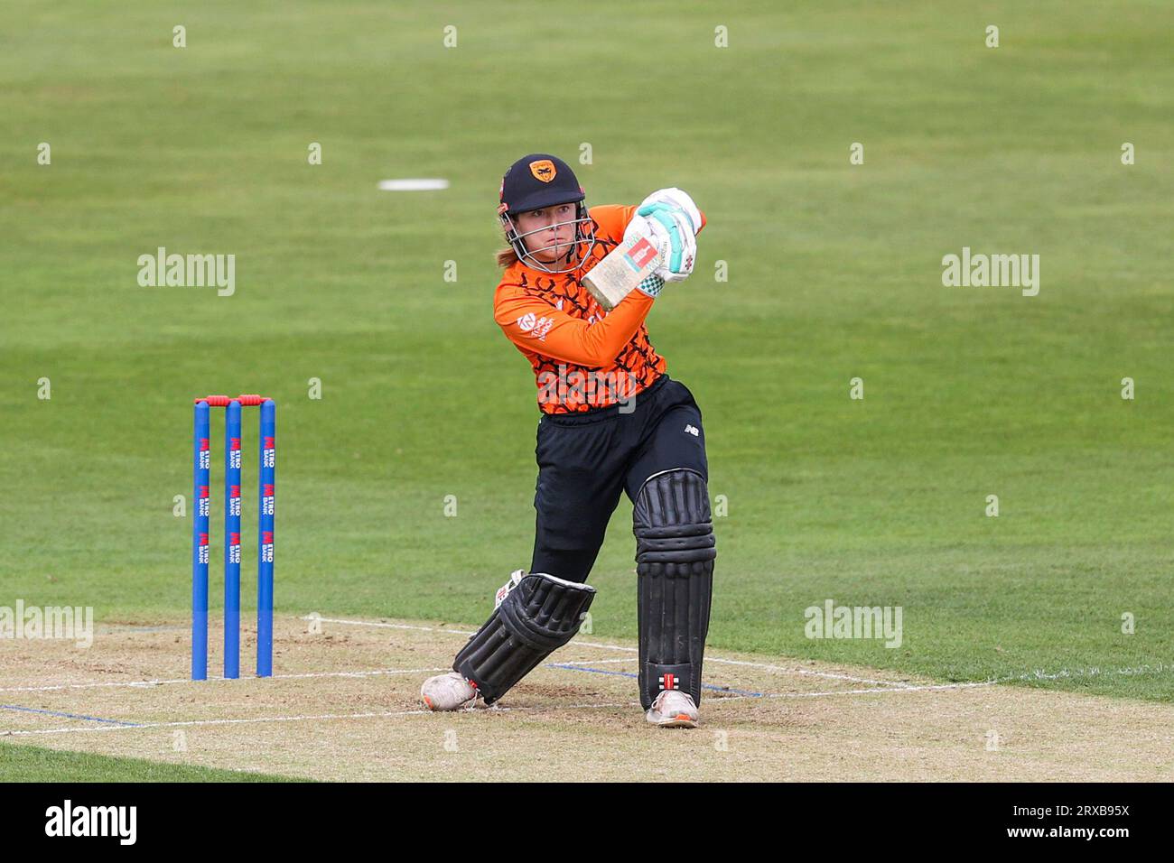 Southern Vipers' Ella McCaughan during the Rachael Heyhoe Flint Trophy ...