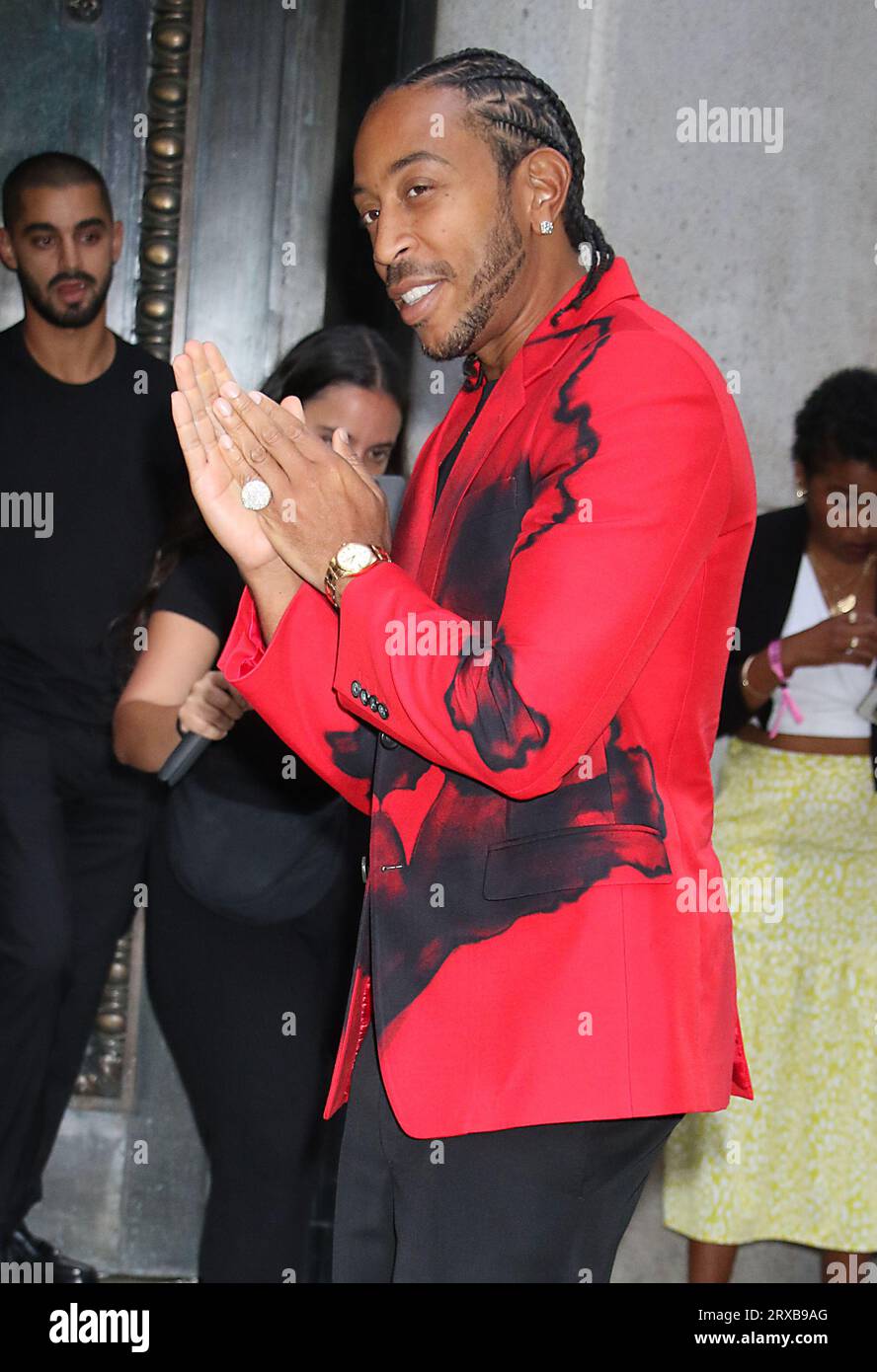 New York, NY, USA. 21st Sep, 2023. Ludacris arriving at The World's ...
