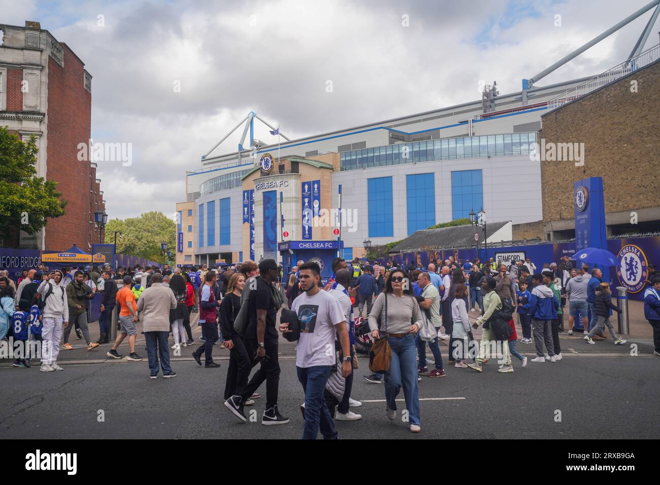 Chelsea Football Club, Stamford Bridge, London Stock Photo - Alamy