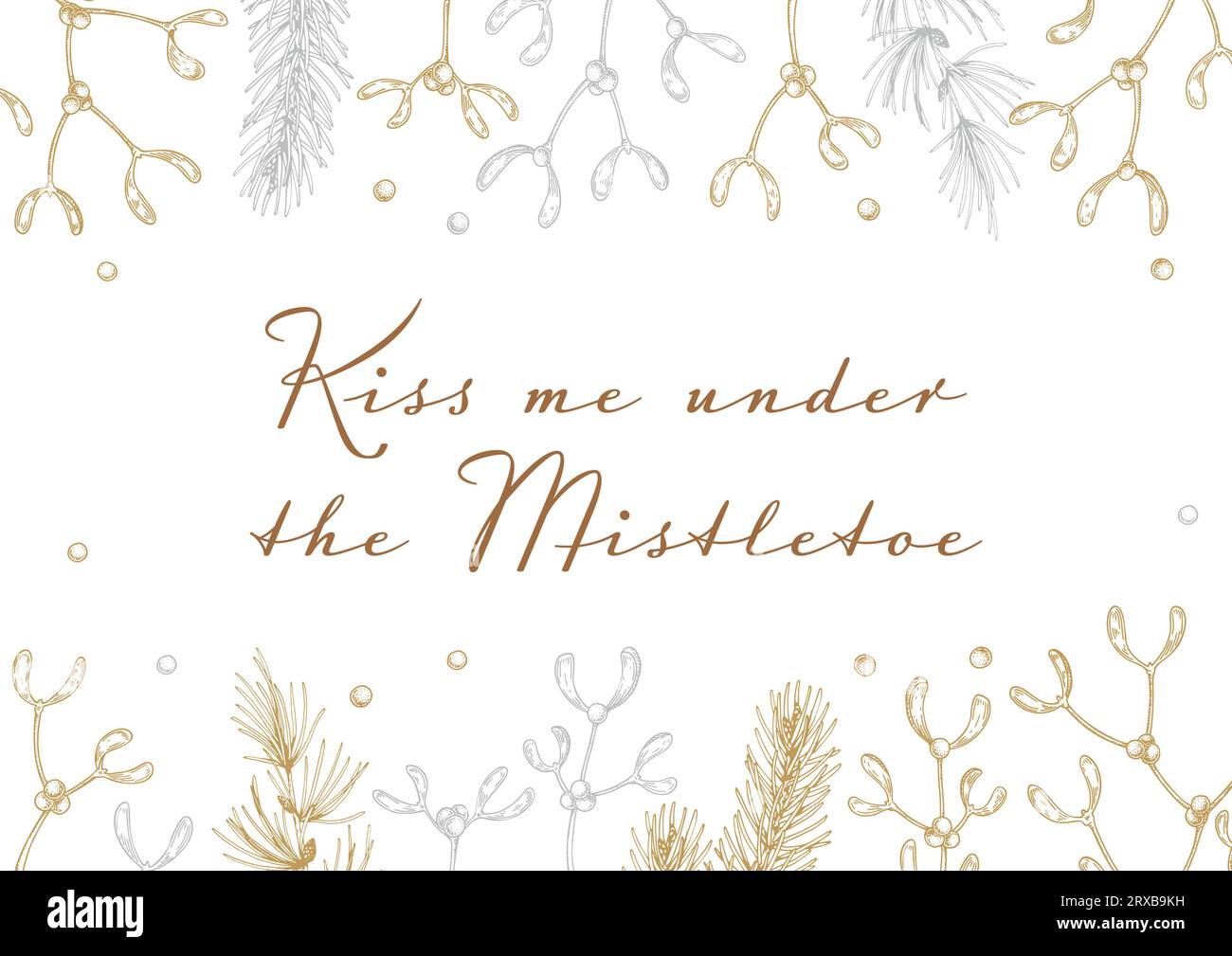 Festive horizontal christmas new Stock Vector Images - Alamy