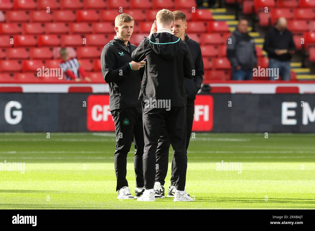 Sheffield, UK. 24th September 2023.Matt Targett of Newcastle United ...