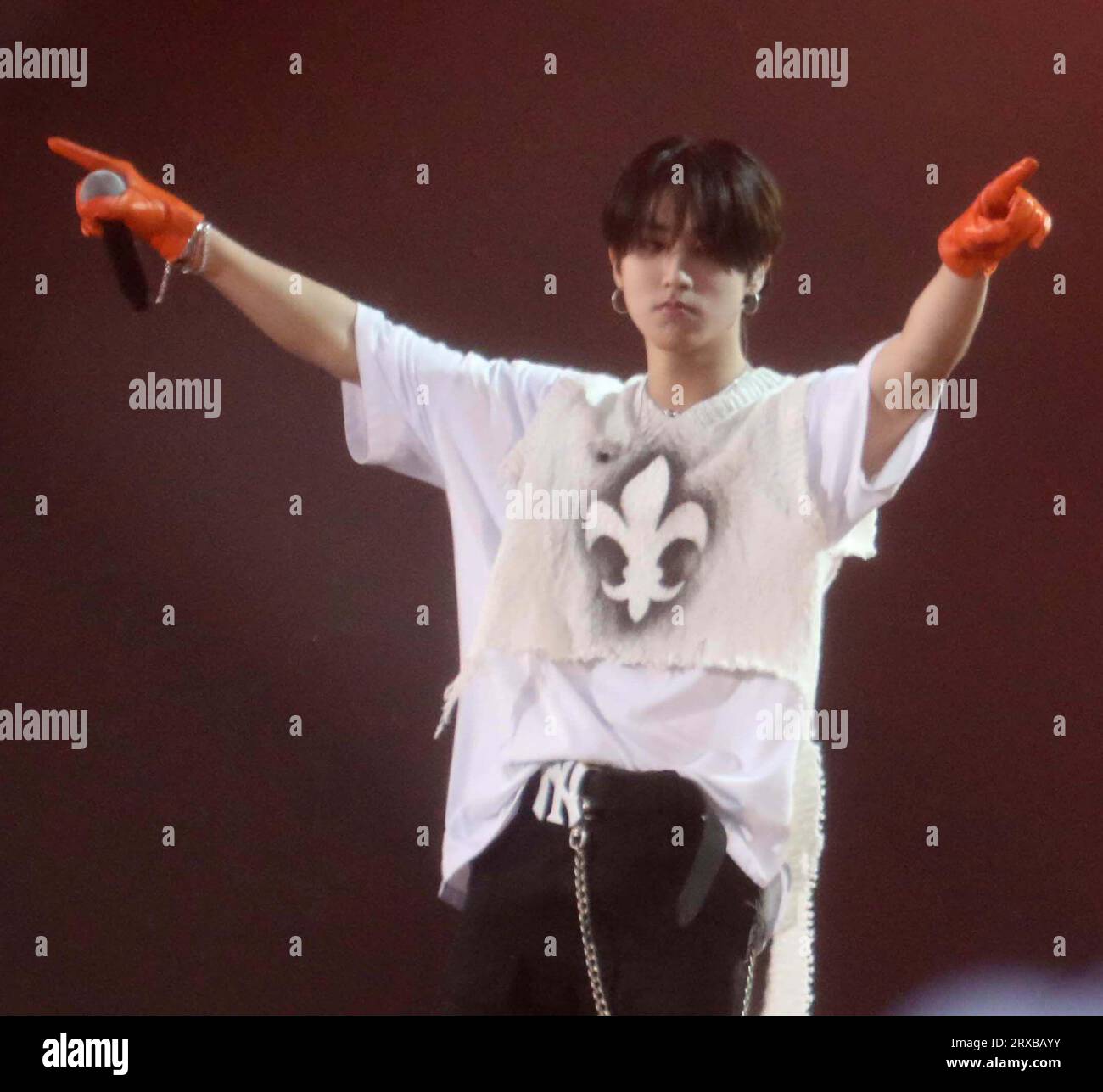September 23, 2023, New York, New York, USA: HAN (J.ONE) from the KPOP ...