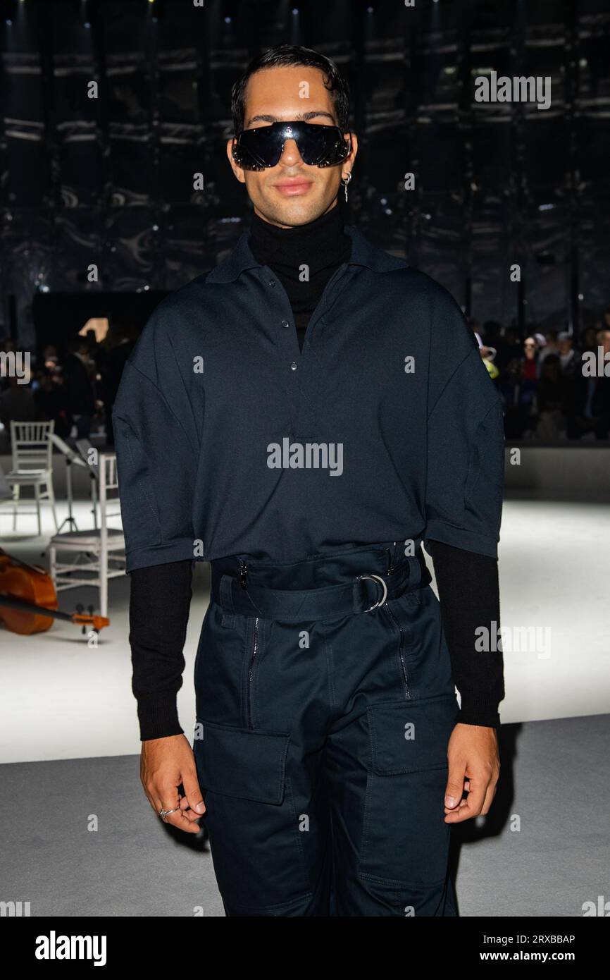 Mahmood Alessandro Milan Fashion Week - Women S/S 2024 Ferrari Women ...