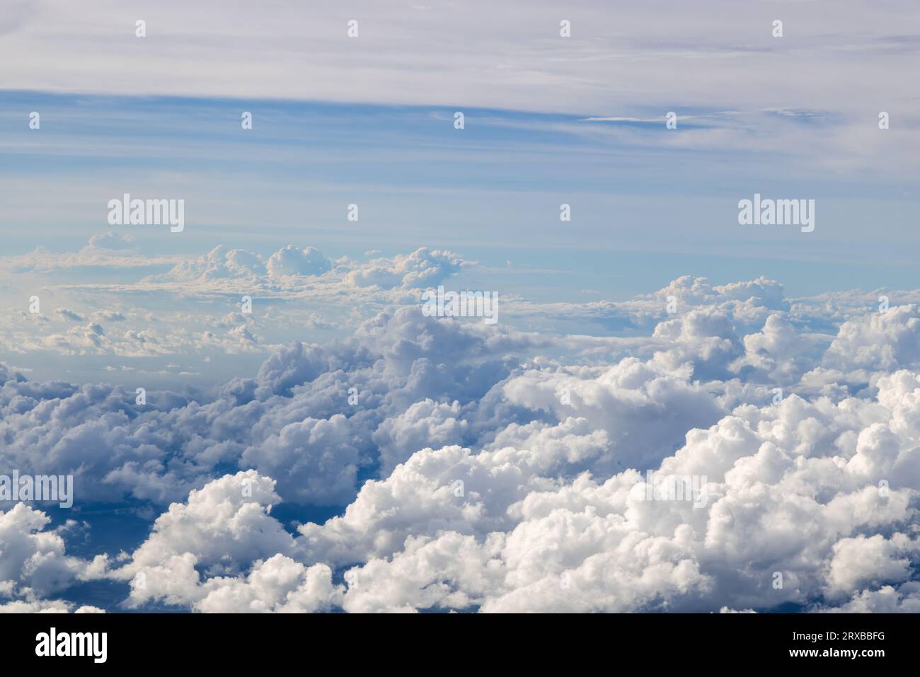 View of cumulus clouds hi-res stock photography and images - Alamy