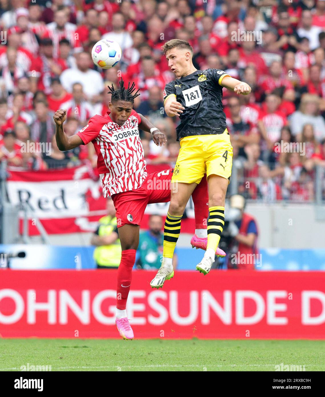Freiburg, Deutschland. 16th Sep, 2023. firo: 09/16/2023, football ...