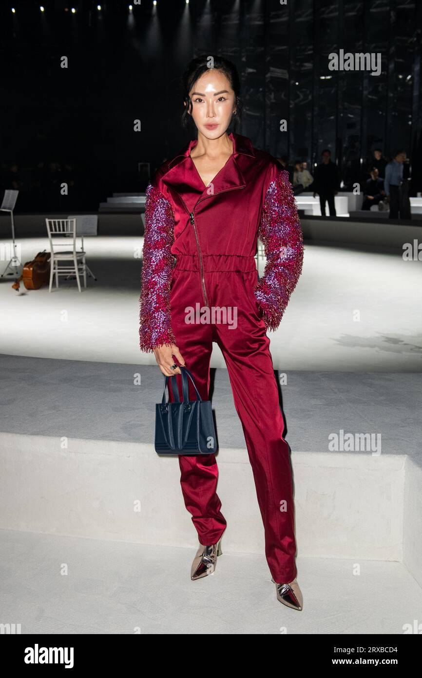 Chriselle Lim Milan Fashion Week - Women S/S 2024 Ferrari Women and Men ...
