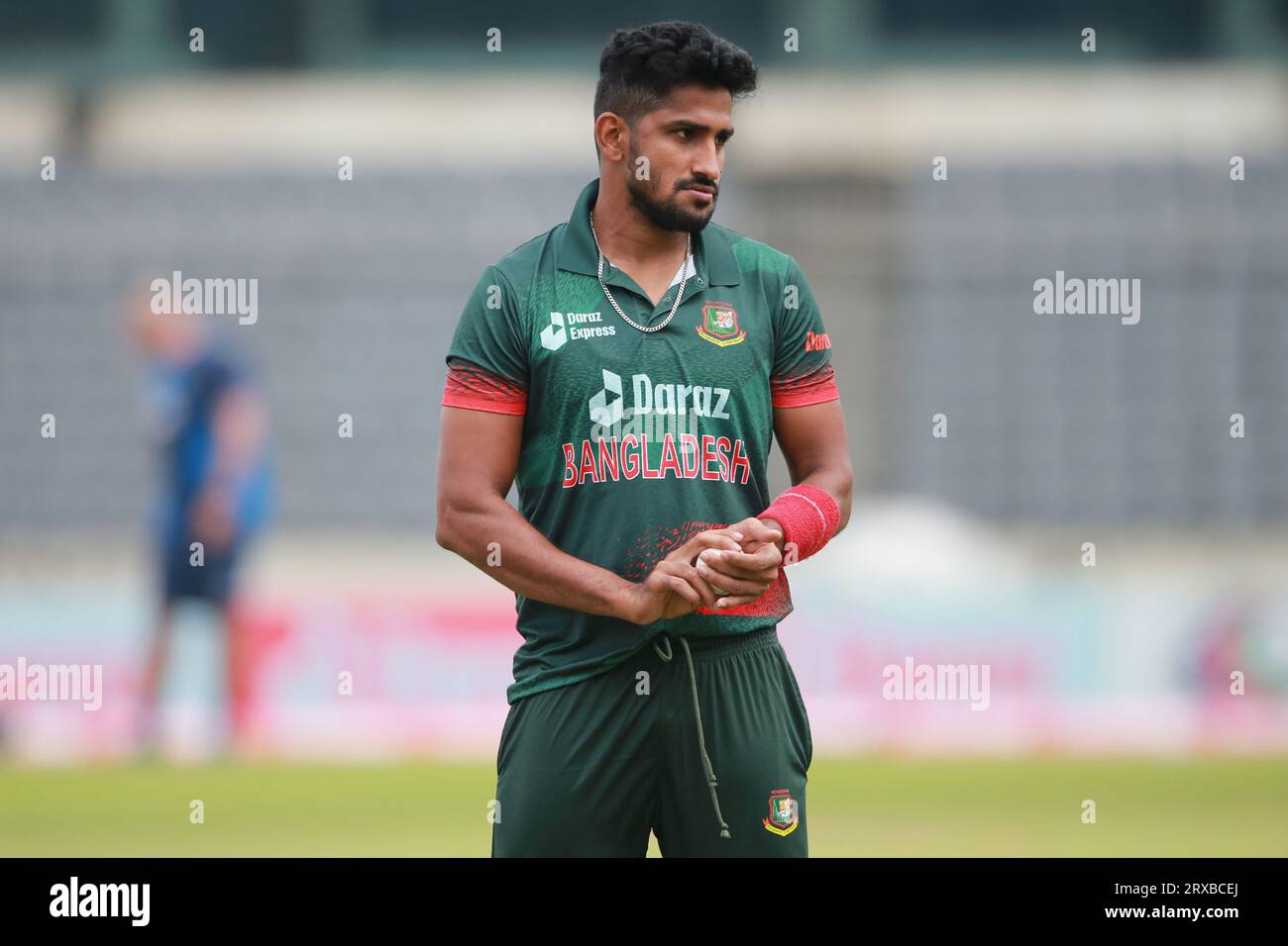 Bangladeshi debutant pace bowler Syed Khaled Ahmed Bangladesh and New ...