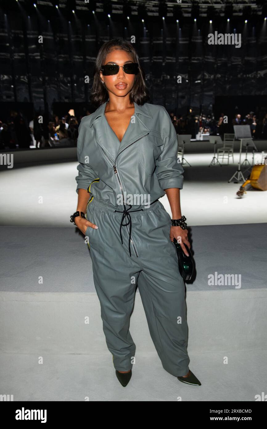 Lori Harvey Milan Fashion Week - Women S/S 2024 Ferrari Women and Men ...