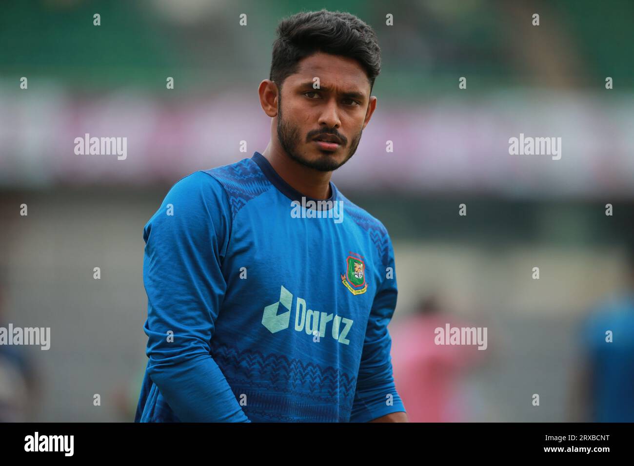 Bangladeshi battetTanzid Hasan Tamim during the Bangladesh and New ...