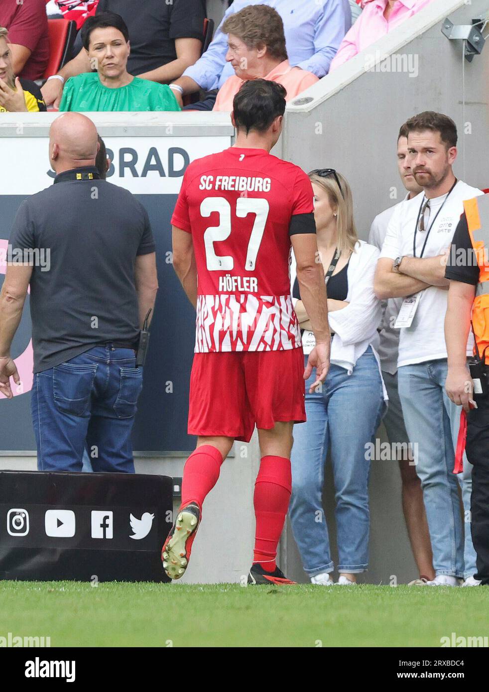 Freiburg, Deutschland. 16th Sep, 2023. firo: 09/16/2023, football ...