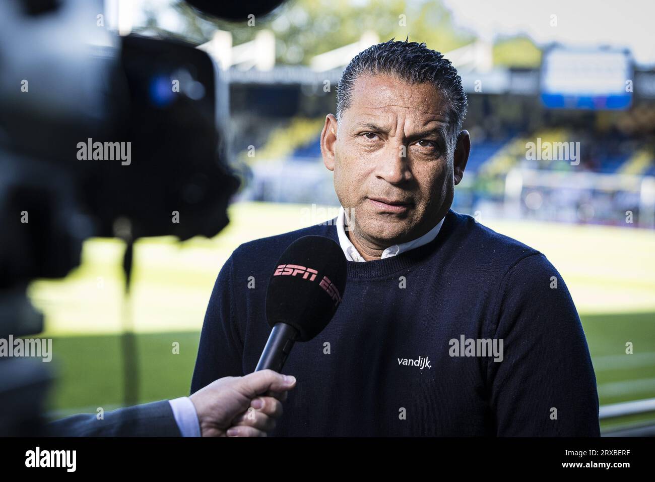 WAALWIJK - 24-09-2023. Mandemakers stadium. Eredivisie voetbal season 2023-2024. RKC coach Henk ...