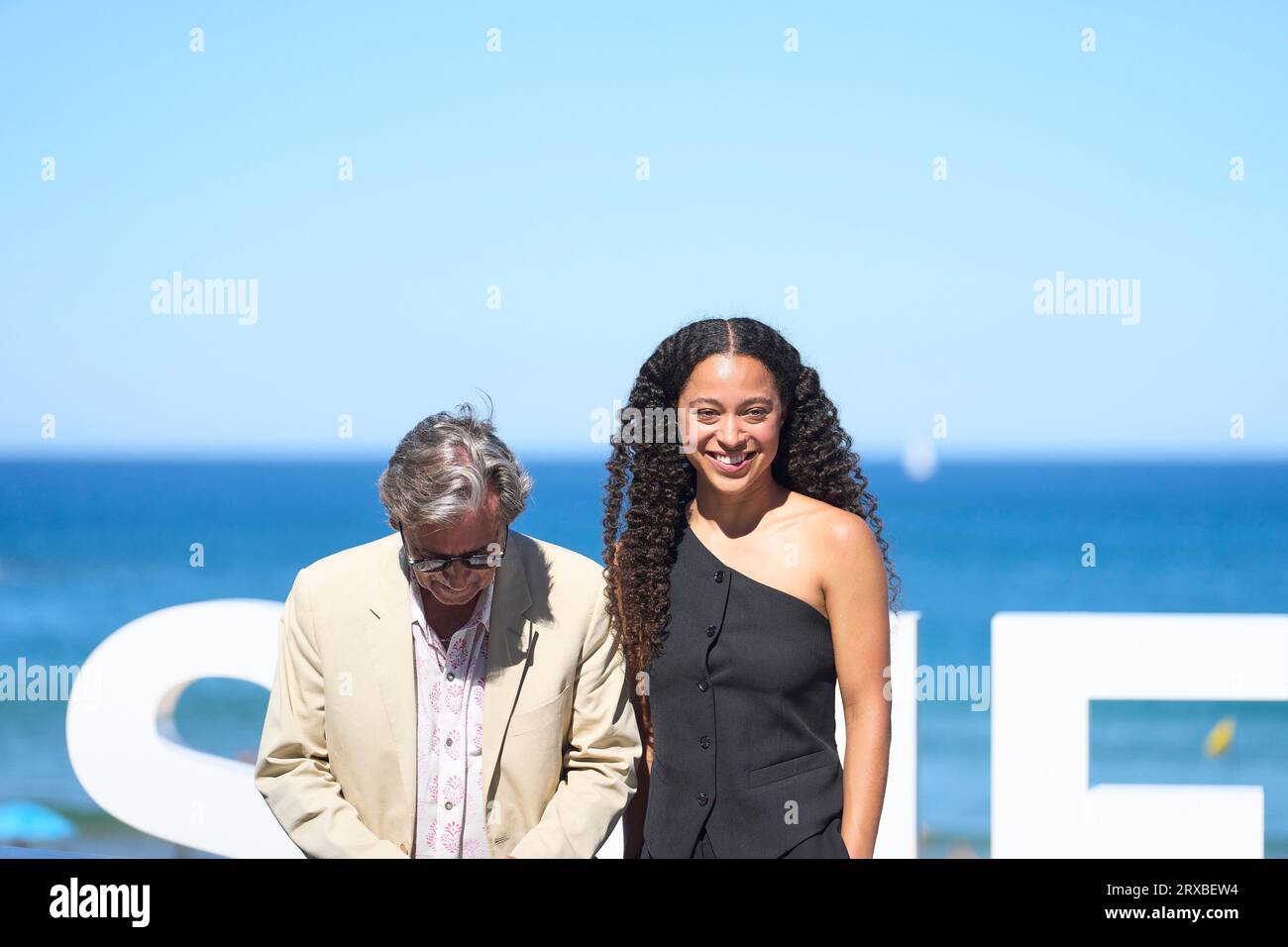 Donostia / San Sebastian. Spain. 20230924, Zora Casebere, Griffin Dunne ...