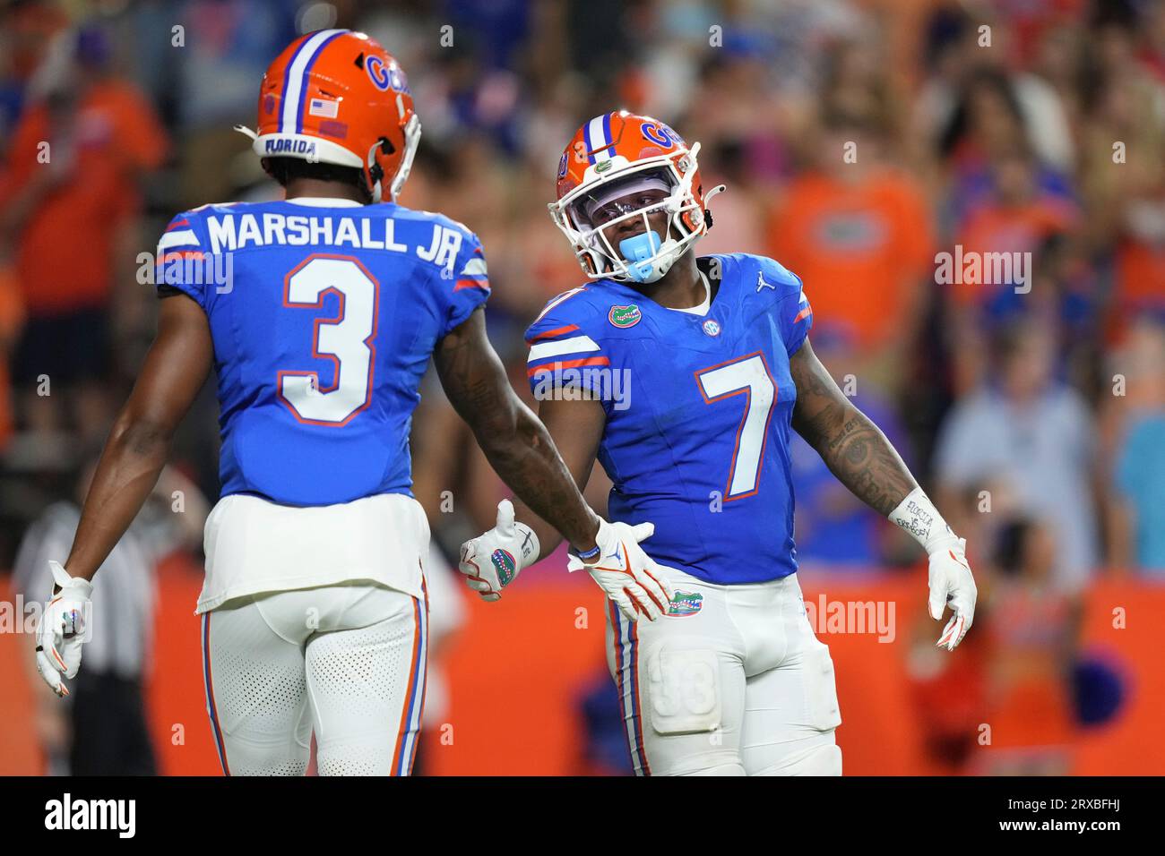 GAINESVILLE, FL - SEPTEMBER 23: Florida Gators running back Trevor ...