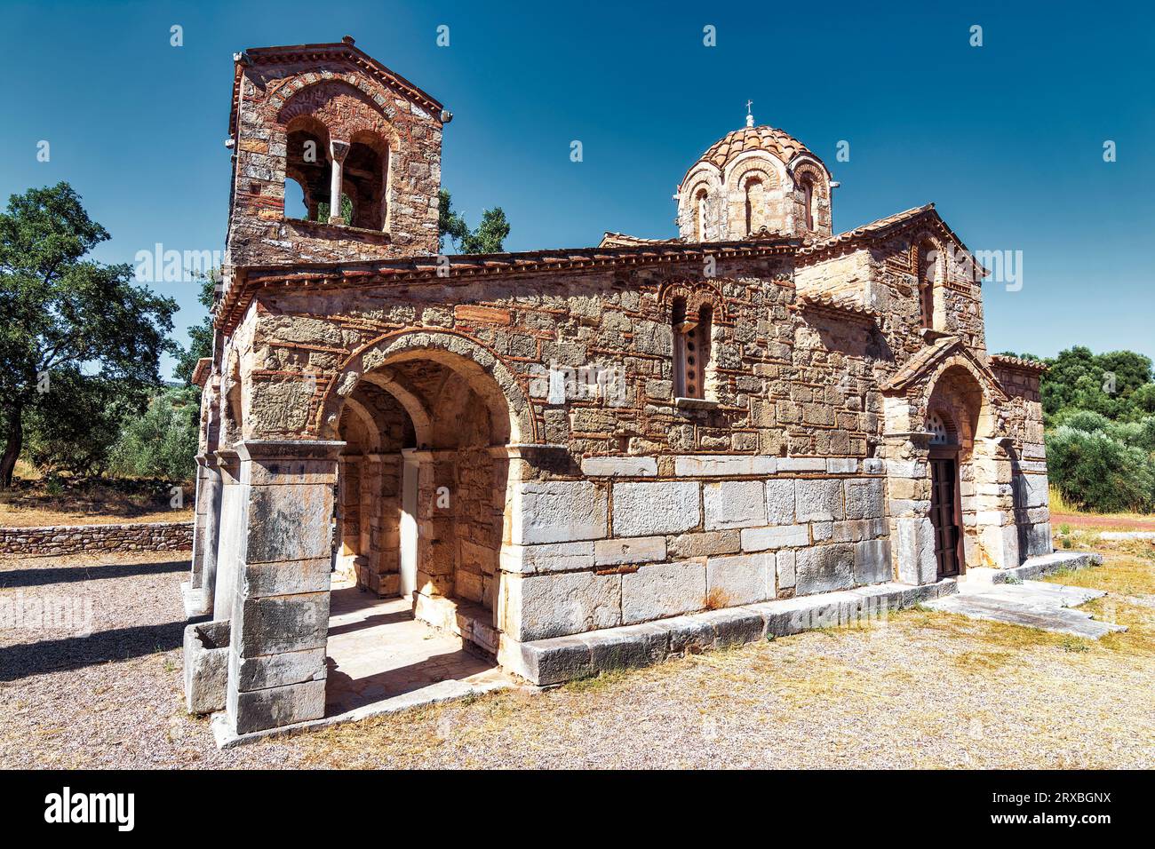 The temple of Zoodochos Pigi of Samarina. It is one of the most ...