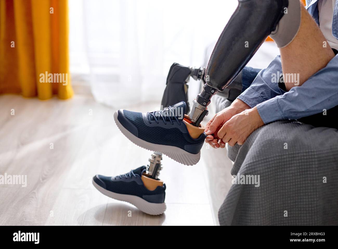 Alone amputation hi-res stock photography and images - Alamy