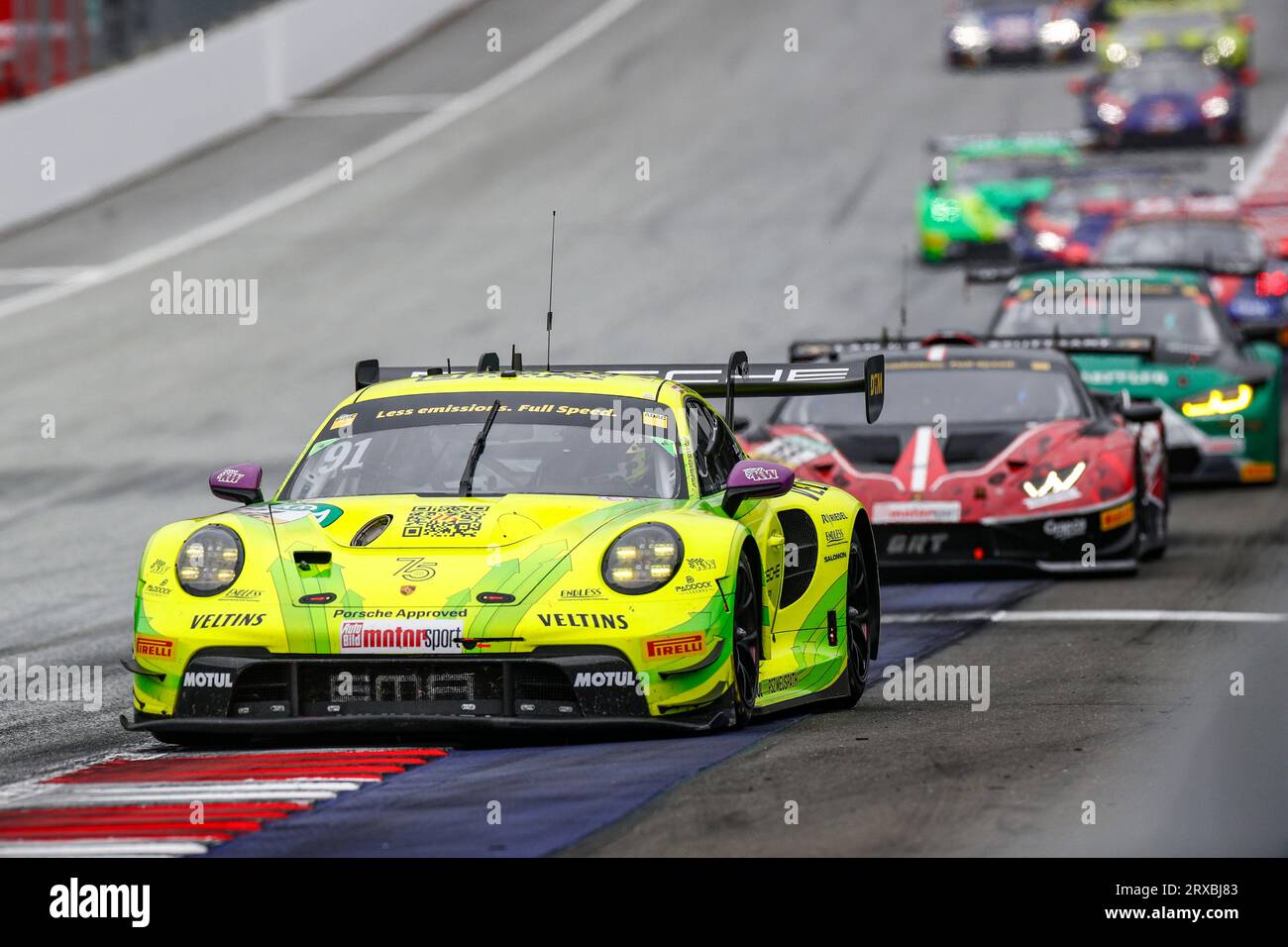 DTM Spielberg 2023, #91 Porsche 911 GT3 R, Manthey EMA: Thomas Preining Stock Photo - Alamy