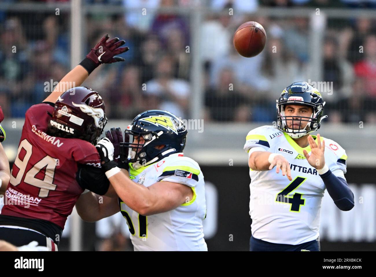 Duesseldorf, Germany. 24th Sep, 2023. American football: professional ...