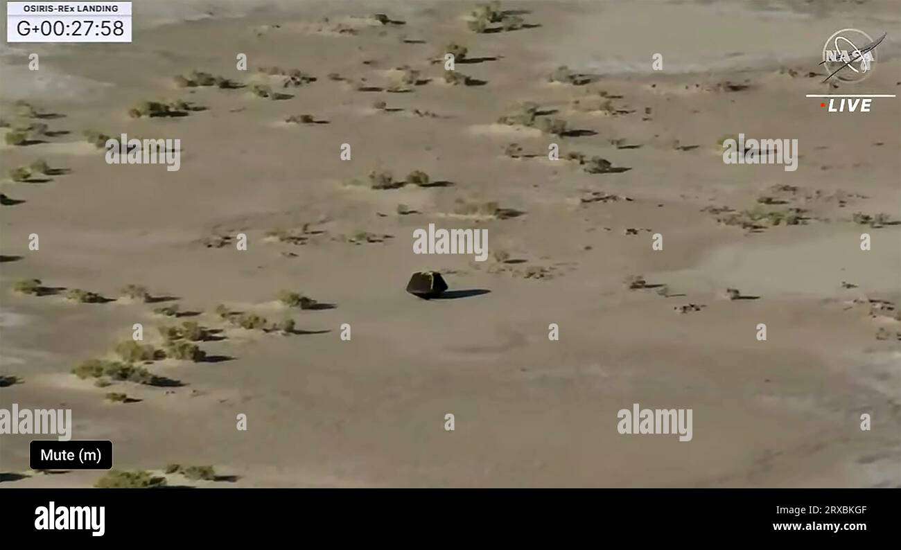 This Image Taken From Video Provided By Nasa Tv Shows The Capsule