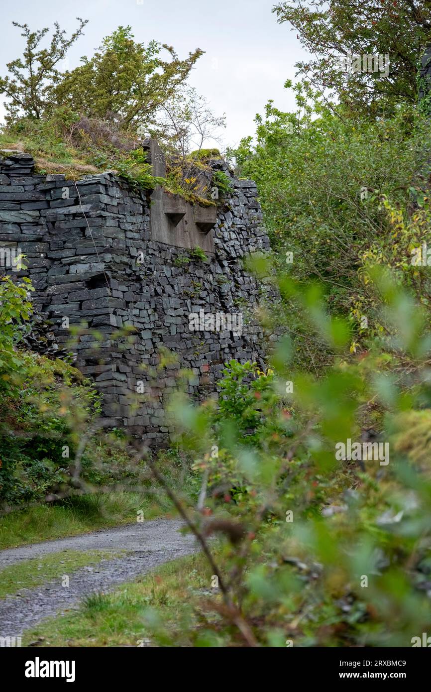 Nantlle slate workers hi-res stock photography and images - Alamy