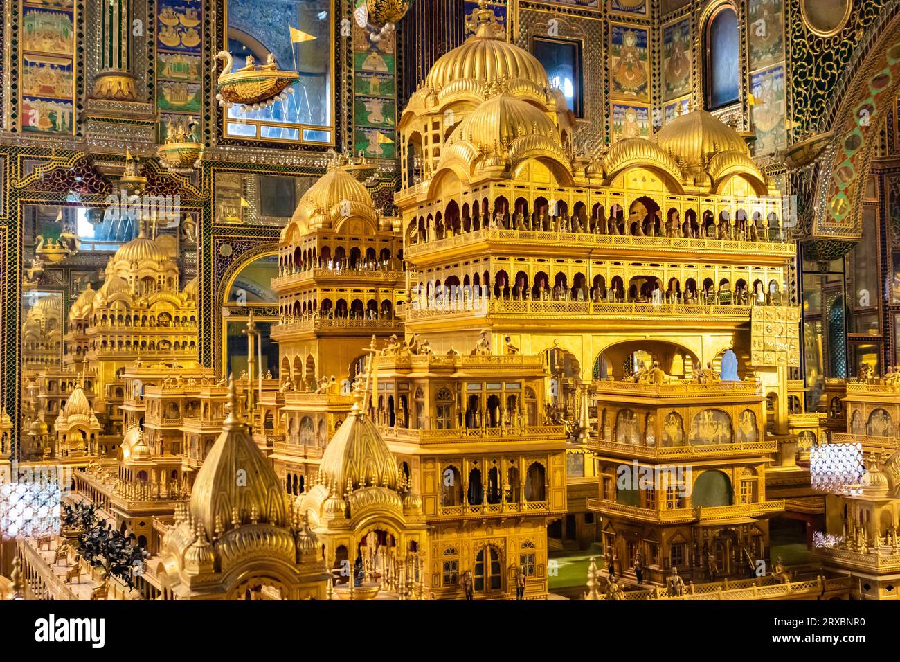 miniature of holy golden temple of ancient india from different angle image is taken at Soni Ji ...