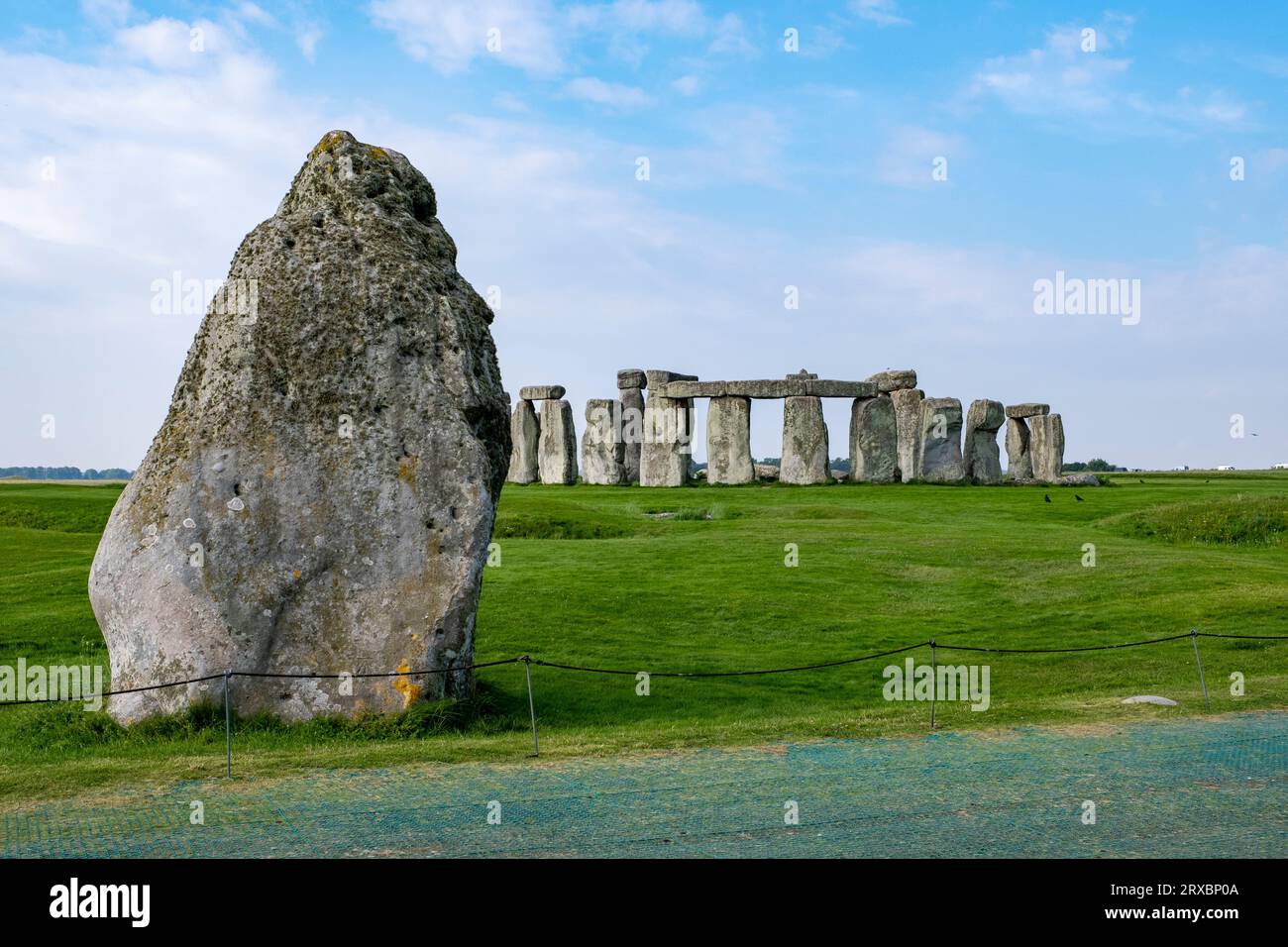 Stonehenge is a prehistoric monument on Salisbury Plain in Wiltshire ...